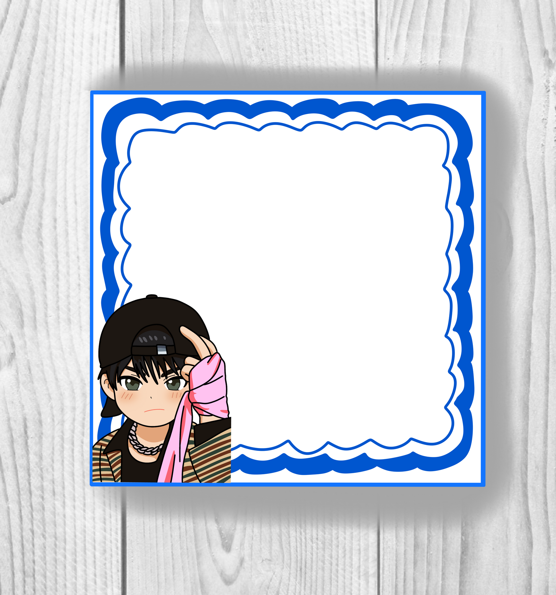 I.N. (SKZ) 4x4 note pad – Swagime