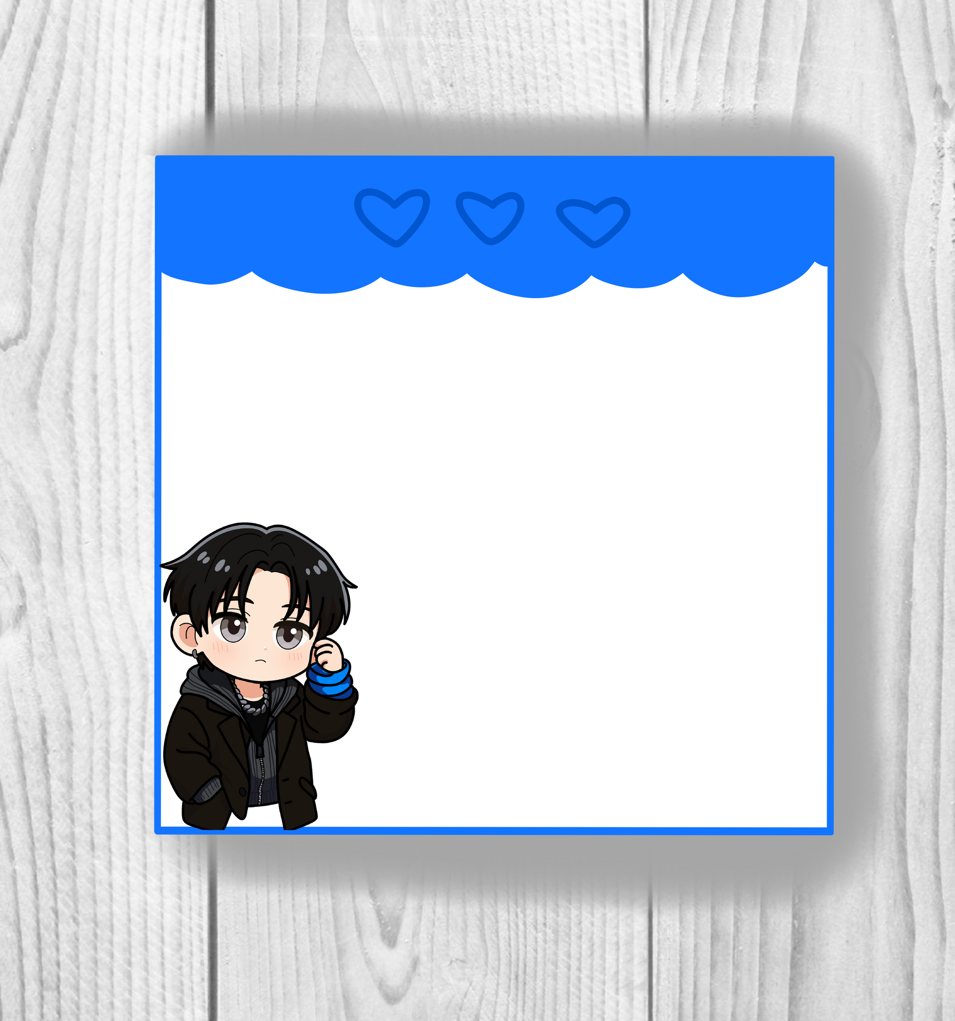 Changbin (SKZ) 4x4 note pad – Swagime